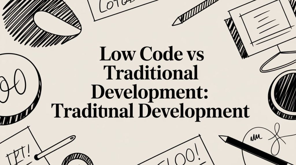 Low Code vs Traditional Development: low code vs traditional development